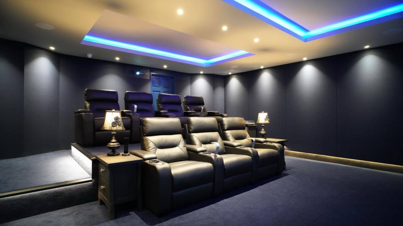 Home cinema seating types | Cinemaworks